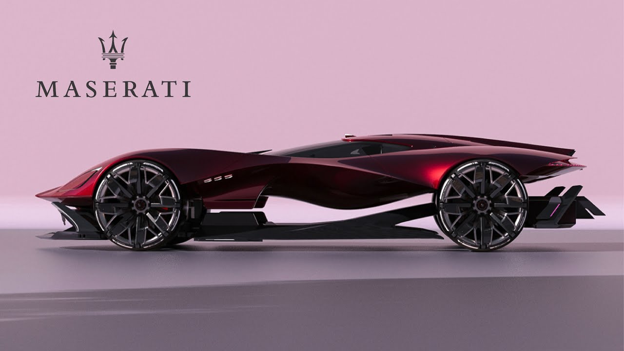 Maserati Neptune 2023 concept: Siêu xe không tưởng