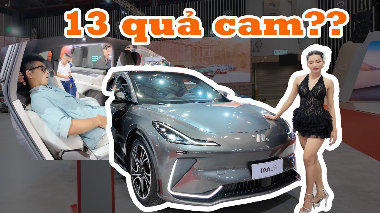 Khám phá mẫu xe được trang bị rất nhiều camera - IM LS7