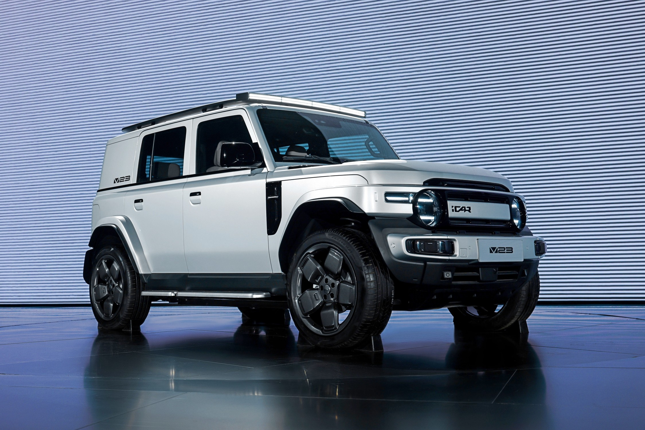 Chi tiết mẫu SUV thuần điện cỡ nhỏ Chery iCar V23