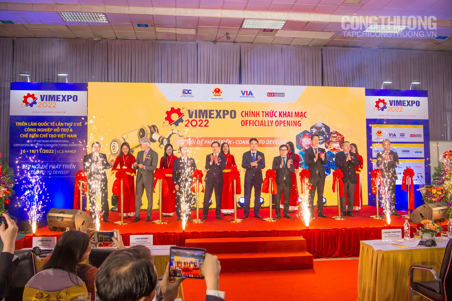 Chính thức khai mạc Triển lãm quốc tế về công nghiệp hỗ trợ và chế biến ...