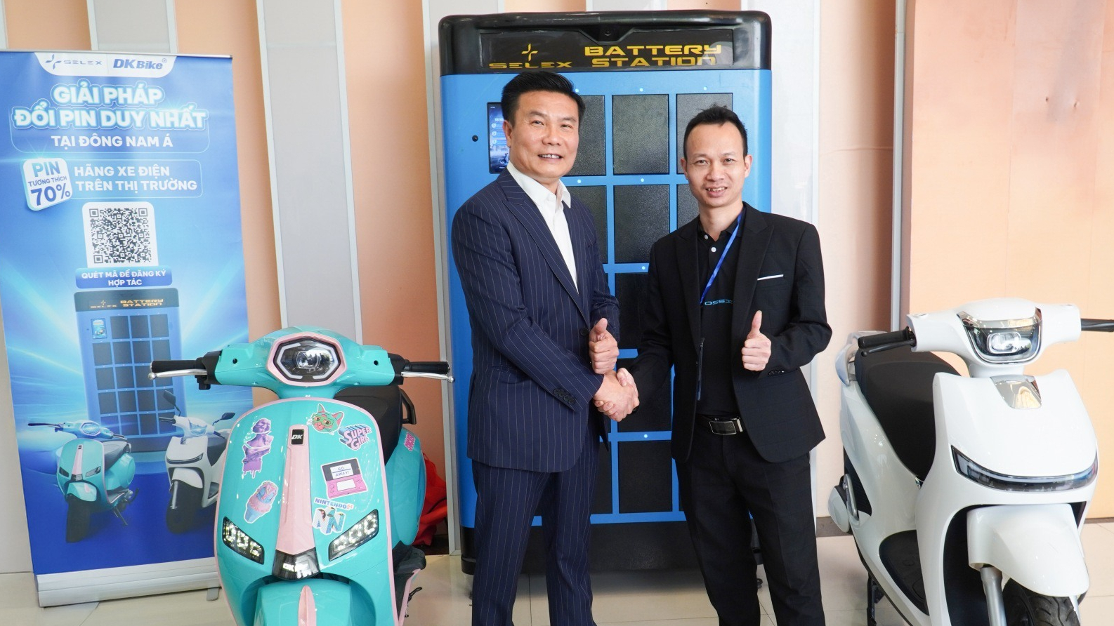 Selex Motors và Dk Bike hợp tác thúc đẩy giải pháp năng lượng đổi pin ...