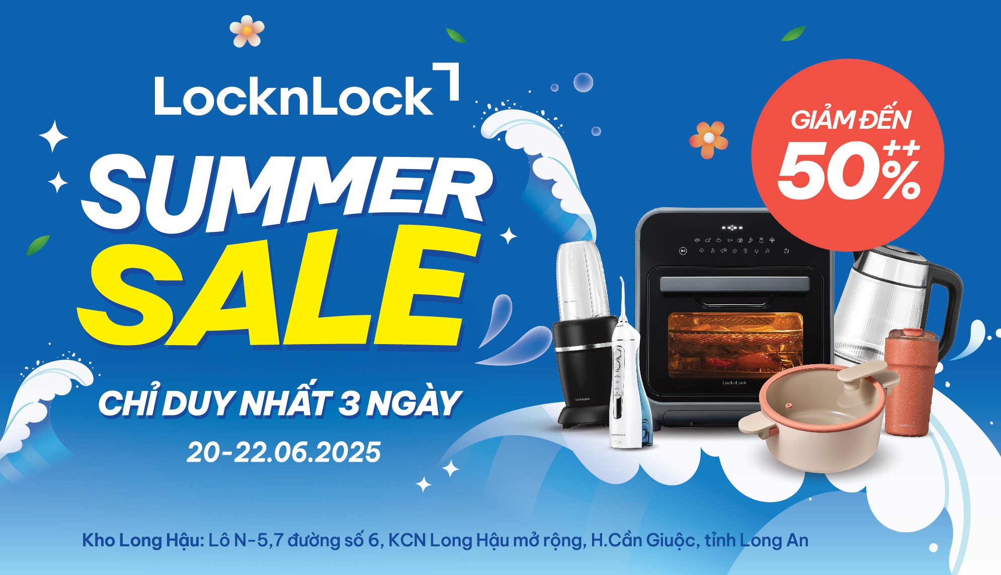 LocknLock Brand Day: Ưu đãi sâu tới hơn 10.000 sản phẩm chính hãng