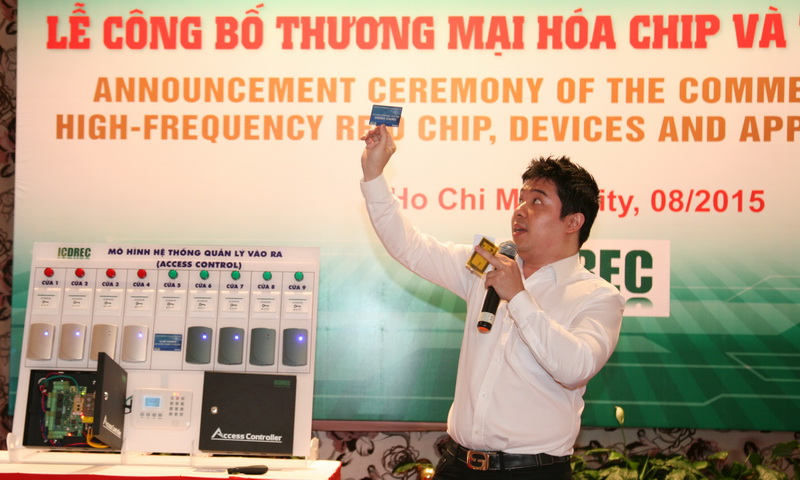 ICDREC: Công bố thương mại hóa Chip & thiết bị RFID HF