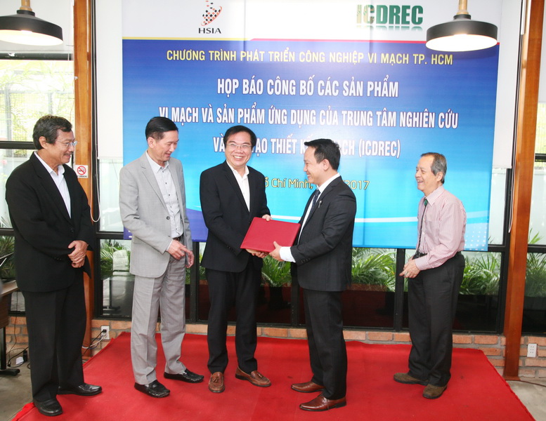 ICDREC: Công bố định giá các sản phẩm Vi mạch