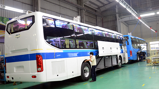 Thaco bus manufacturing plant inaugurated