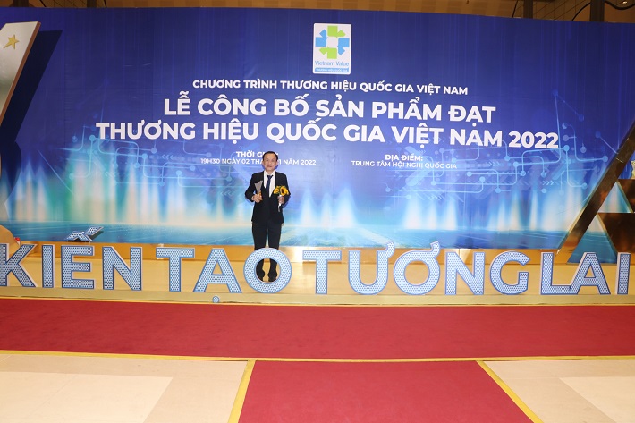 Qui Phúc tự hào là Thương hiệu quốc gia Việt Nam năm 2022
